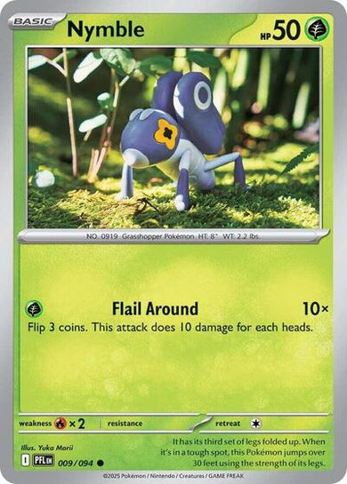 Mega Evolution Phantasmal Flames - 009/094 Nymble Common