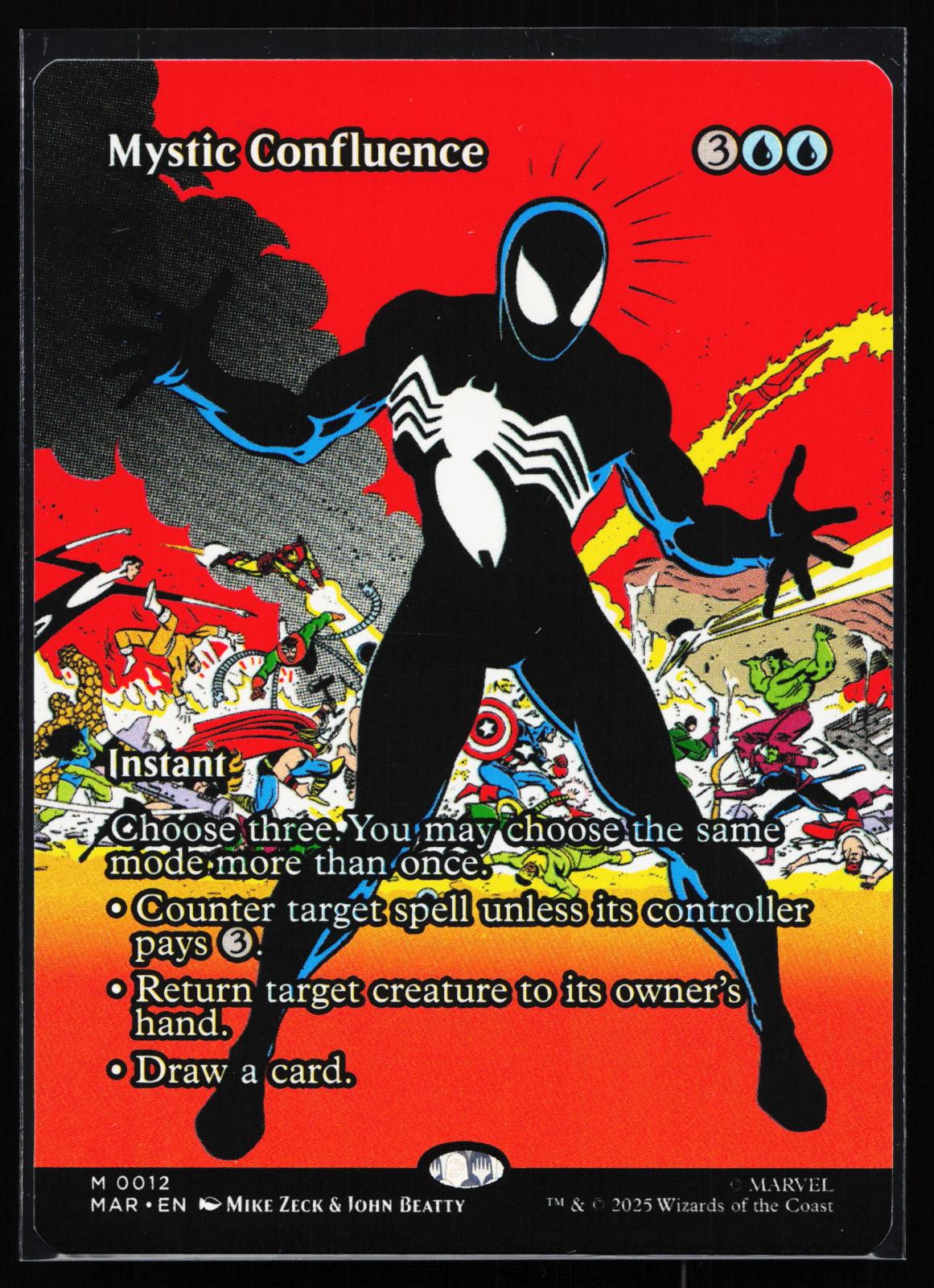 Marvel Universe Eternal-Legal 12 Mystic Confluence (Borderless) Mythic